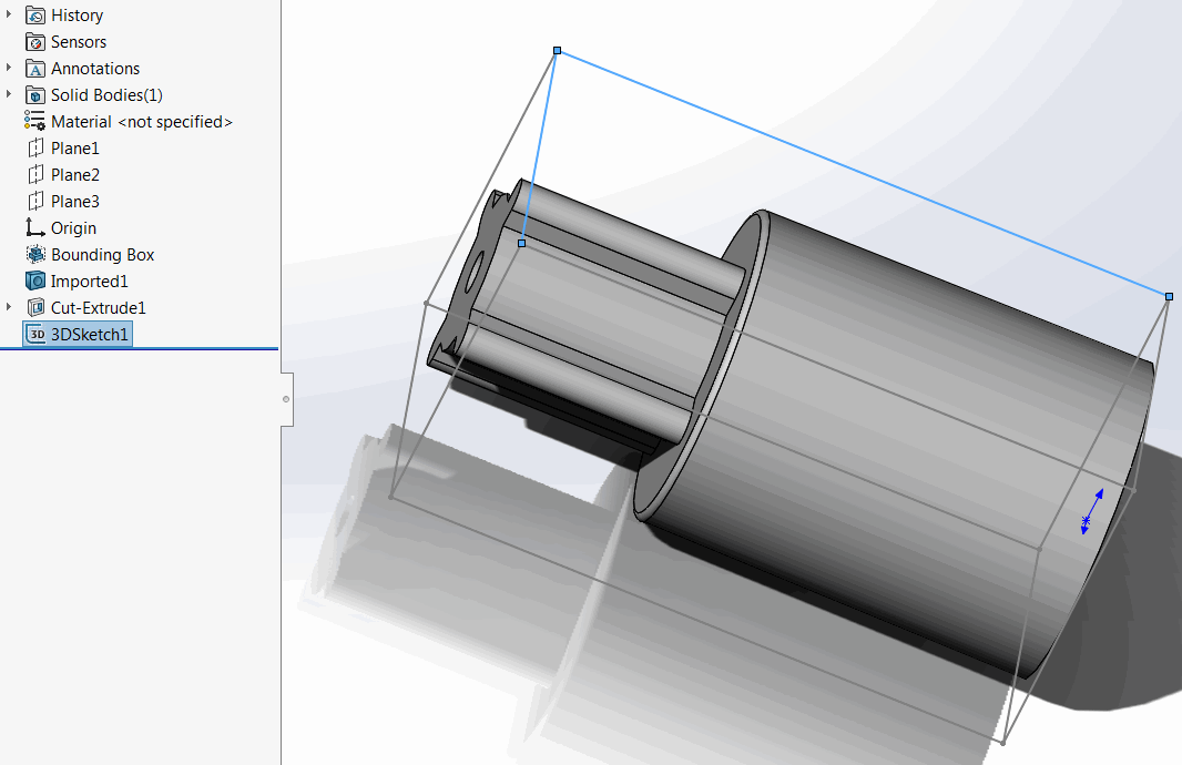 Create selectable 3D bounding box sketch using SOLIDWORKS API Create selectable 3D bounding box sketch using SOLIDWORKS API